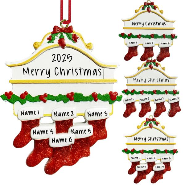 ・2025 Christmas Ornament Personalized For Tree- Let's get dress up your Christmas tree with our personalized name orname...