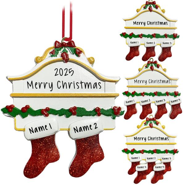 ・2025 Christmas Ornament Personalized For Tree- Let's get dress up your Christmas tree with our personalized name orname...