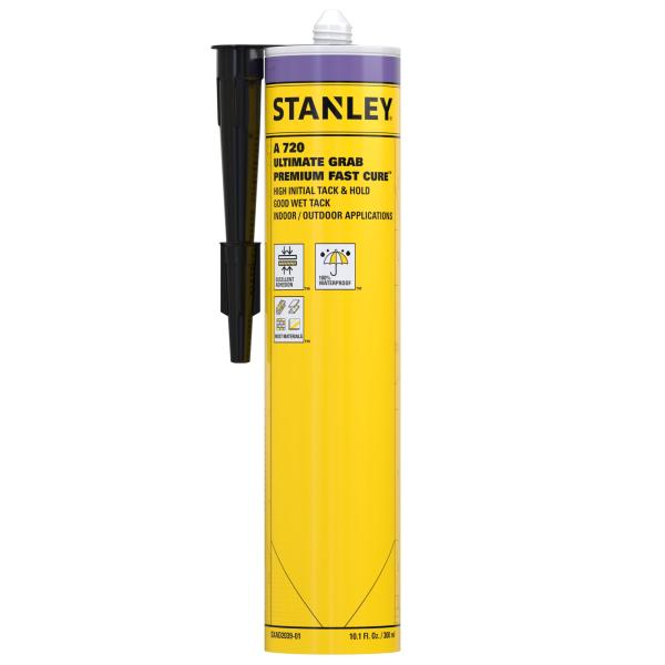 ・?????? ???????: Stanley Turbo Fast No Nail Adhesive is a high-strength, fast-curing polyurethane adhesive designed for ...