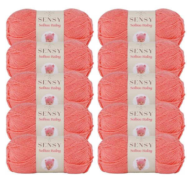 ・素材: 100%プレミアムアンチピルアクリル毛糸・1玉のサイズ: 100g / 250m、10玉セット（合計1000g / 2500m）・棒針の目安: 3.5〜4.5mm（日本サイズ5〜7号）、21〜24目・28〜32段・かぎ針の目安: ...