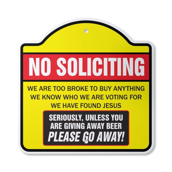 ・PREMIUM QUALITY: SignMission novelty signs are made from commercial grade plastic. Bright colors, durable and does not ...