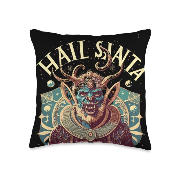 ・Introducing the Hail Santa Krampus Ugly Christmas Design. Unleash a Dark Twist on Holiday Cheer! Embrace the Dark Side ...