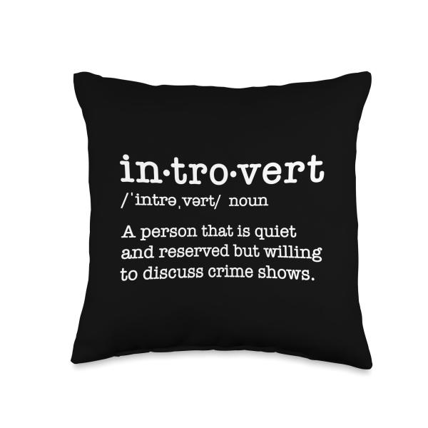 ・Funny Introvert definition design for introverted people who love to watch crime shows, murder mystery, and serial kill...