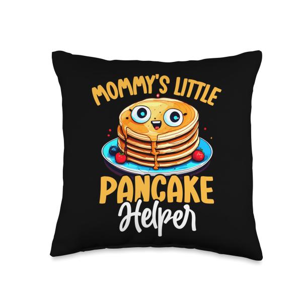 ・Mommy's Little Pancake Helper Funny Kids Pancake Maker Design for Flipping Pancakes Lovers・Mommy's Little Pancake Helpe...