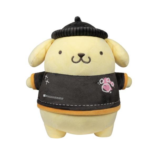 ・POMPOMPURIN PLUSHIE: Get ready to rock out with the talented napper, Pompompurin・PURIN PUNK: Pompompurin is rocking a p...