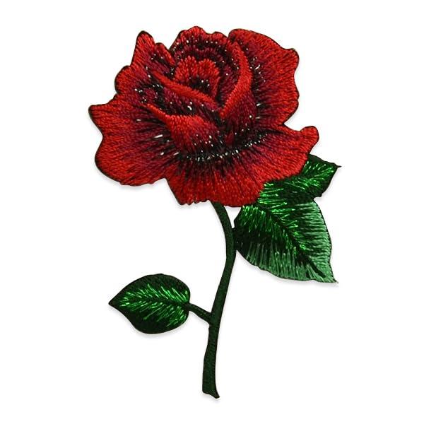 ・Elegant rose design, perfect for customizing fabric items.・Iron-on application for hassle-free attachment.・Suitable for...