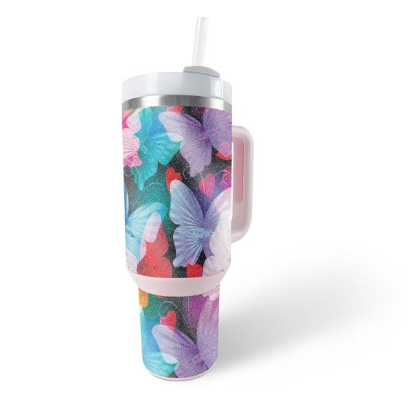 ・REAL GLITTER FINISH - This unique glitter finish adds a sparkle and glossy shine to this high definition design with th...