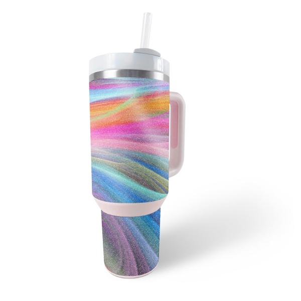 ・REAL GLITTER FINISH - This unique glitter finish adds a sparkle and glossy shine to this high definition design with th...