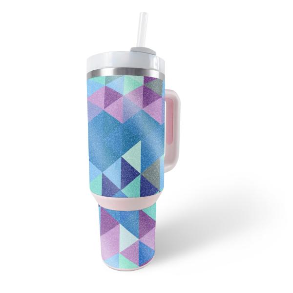 ・REAL GLITTER FINISH - This unique glitter finish adds a sparkle and glossy shine to this high definition design with th...