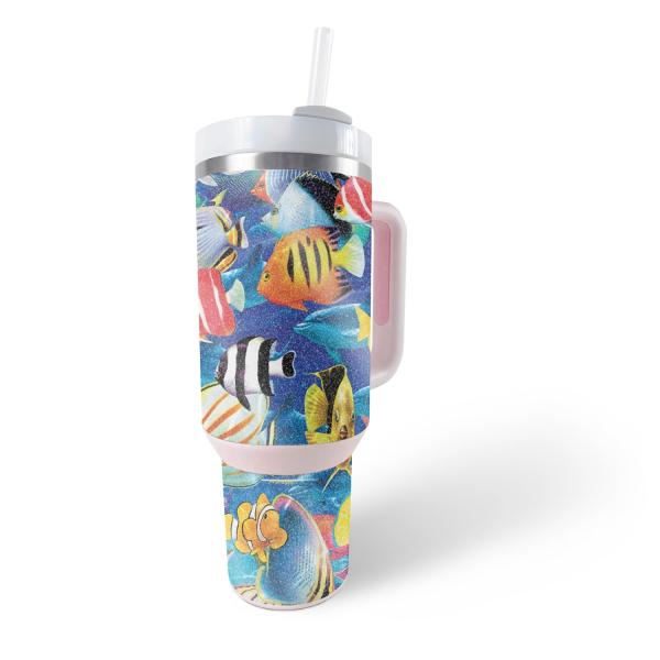 ・REAL GLITTER FINISH - This unique glitter finish adds a sparkle and glossy shine to this high definition design with th...