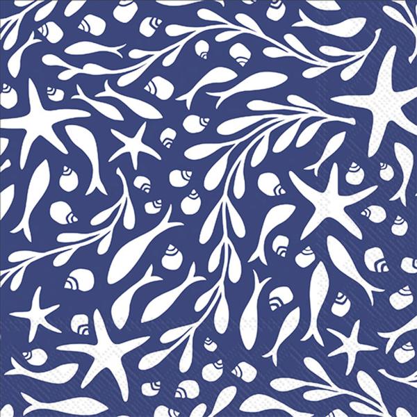 ・3-PLY PAPER NAPKINS Package of 20 premium quality paper napkins, featuring Kate Nelligan's coastal designs inspired by ...