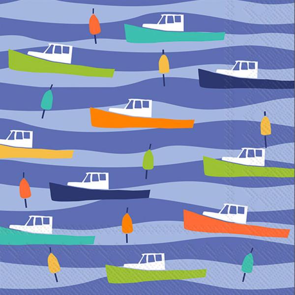 ・3-PLY PAPER NAPKINS Package of 20 premium quality paper napkins, featuring Kate Nelligan's coastal designs inspired by ...