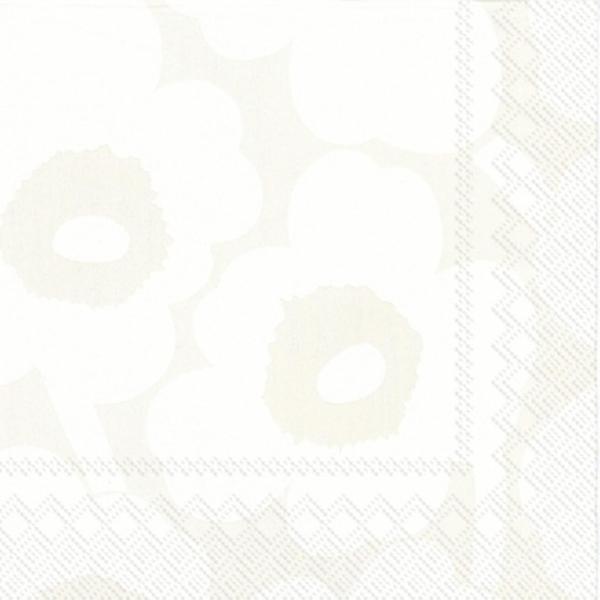 ・3層ペーパーナプキン フィンランドの有名デザイン会社Marimekkoの象徴的なパターンが特徴のプレミアム品質のペーパーナプキン20枚セット。・カクテルパーティーや飲み物に。ナプキンのサイズは5 x 5インチ(折りたたんだサイズ)。パーテ...