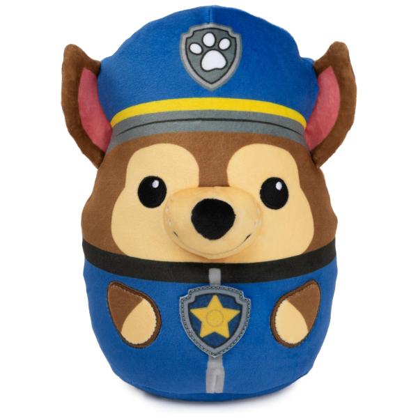・SQUISHY CHASE PLUSH This adorable, rounded 8" plush features Chase in his signature blue police dog uniform with his em...