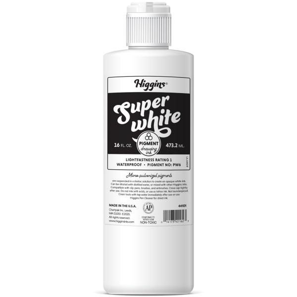 ・Waterproof Super White Ink has good adhesion to most surfaces. It is most commonly used on paper, board, and film. Comp...