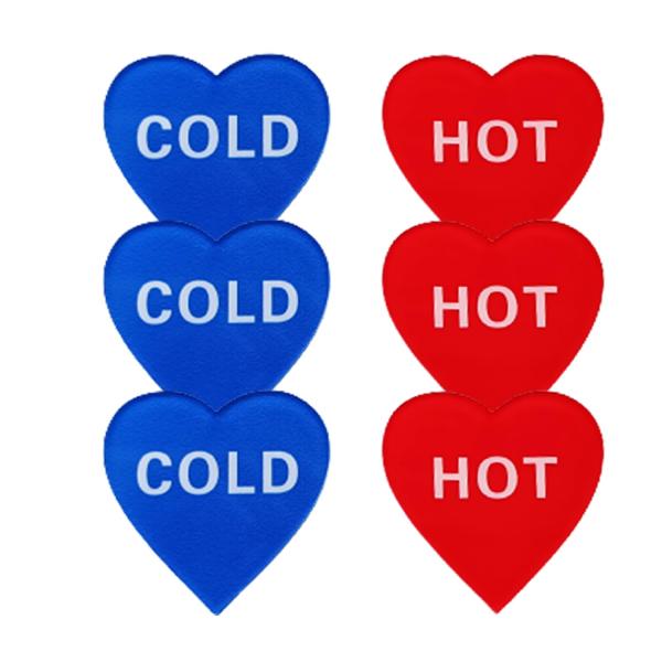 ・?【Function】? : These hot and cold signs in addition to the text, there are three tips: red, thermometer, heat sign, can...