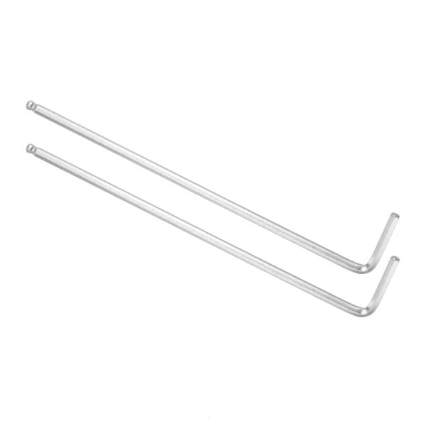 ・★ L-Handle Hex Key Wrench Size --- Size: 1/8", Long Arm Length: 128mm / 5.04-inch, Short Arm Length: 25mm / 0.98-inch・★...