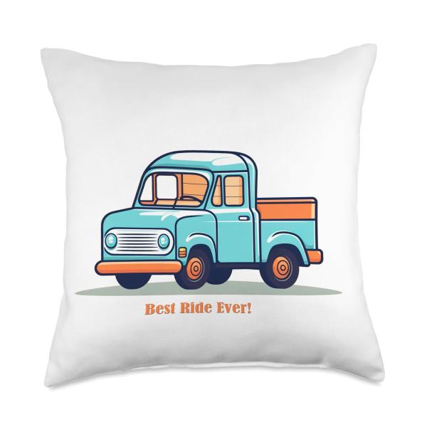 ・Cool Truck Design・Enjoy our Unique Design・100% spun-polyester fabric・Double-sided print・Filled with 100% polyester and ...