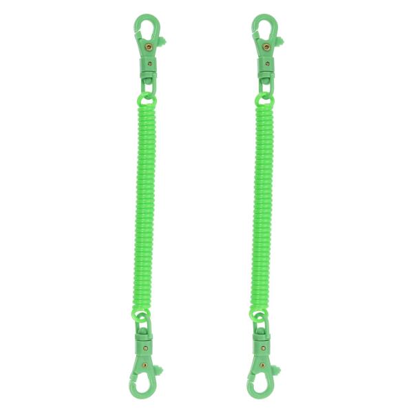 ・Keychain Diameter: 25mm / 1 inch; Spiral Length: 120mm / 4.7 inch; Overall Length: 200mm / 7.87 inch; Package List: 2 x...