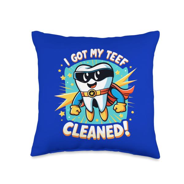 ・Celebrate Dental Bravery: Ideal for young patients, this charming design features a cool tooth with sunglasses and a ca...