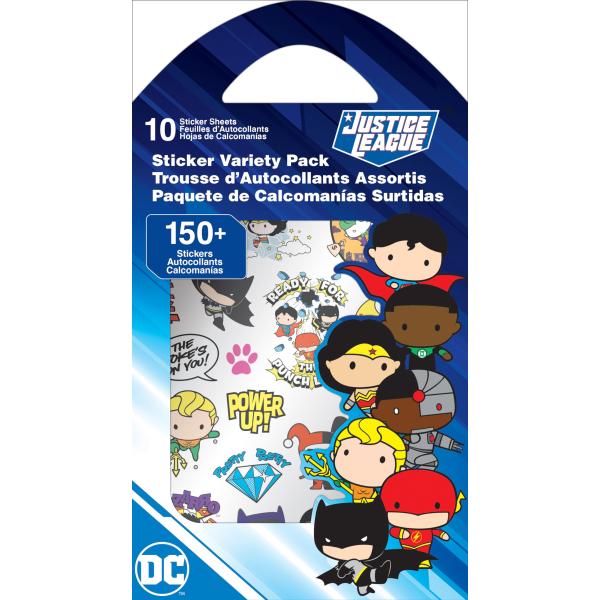・Includes 10 sticker sheets in various sizes, packaged in sturdy stock with a convenient handle for easy carrying and st...