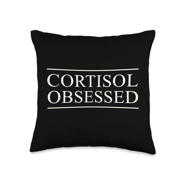 ・Stress Hormone Humor design.・100% spun-polyester fabric・Double-sided print・Filled with 100% polyester and sewn closed・I...