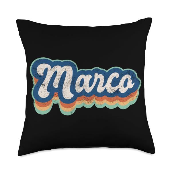 ・Is your dad named Marco? Do you know someone called Marco? This cute and funny distressed design with Retro vintage col...