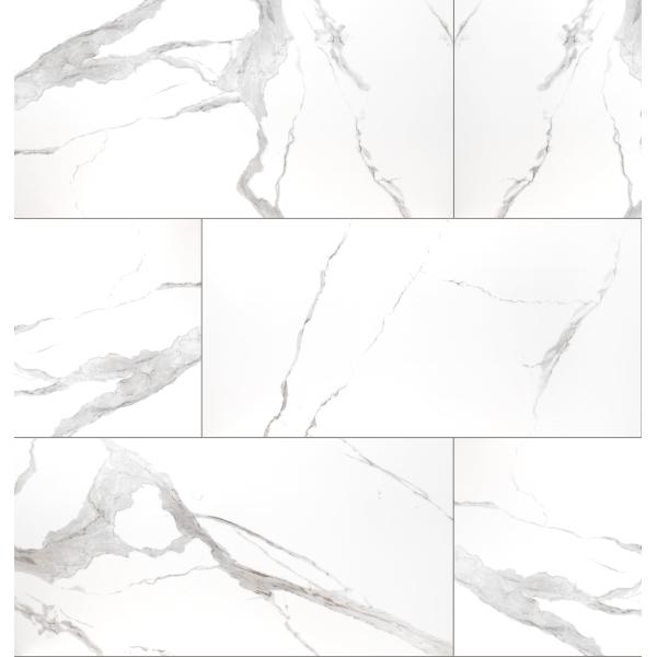 ・Grade 1, high-quality porcelain tile for floor, wall, and countertop use・Glazed, matte finish with a low sheen and medi...