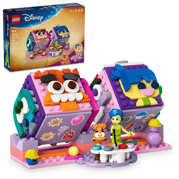 ・Disney and Pixar's Inside Out 2 buildable kit for kids - Inspire girls and boys aged 9+ with this Inside Out 2 Mood Cub...