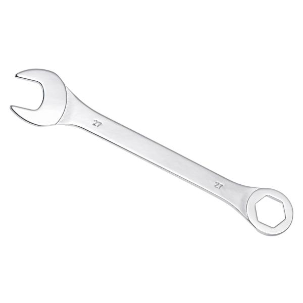 ・★ Combination Wrench Size --- Total Length: 285mm / 11.22", Open End Size: 27mm, Box End Size: 27mm, Material: High Car...