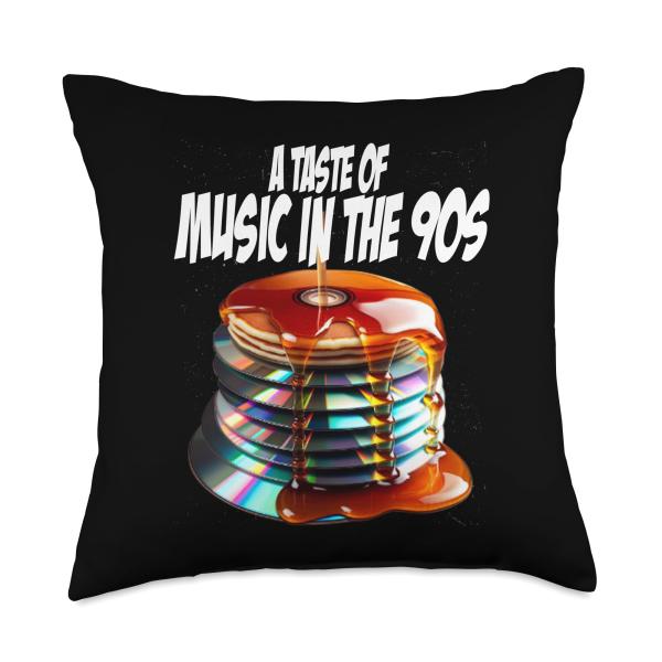 90年代の音楽とパンケーキをノスタルジックに融合させたユニークなグラフィッククッション。音楽ファンや90年代カルチャー好きへのギフトにおすすめです。スパンポリエステル100%生地。両面プリント。ポリエステル綿入り、縫い閉じタイプ。一つひとつ...