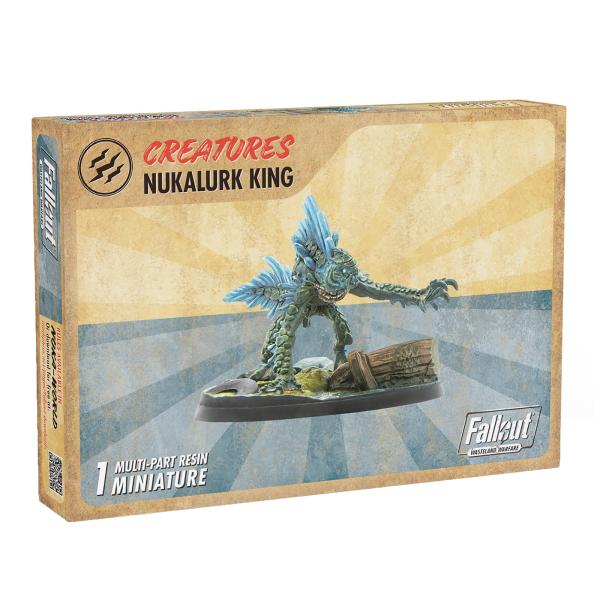・このFallout: Wasteland Warfareセットには、32mmスケールの高品質マルチパーツ樹脂ミニチュアと50mmの風光明媚なベースが1つ含まれています。・内容:Nukalurk Kingフィギュア1体とその美しい土台。・マ...