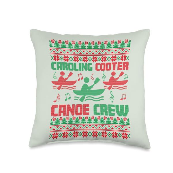 ・Funny cooter canoe crew ugly Christmas sweater art design that will bring smiles to any RN, ED, ER, CNA nurses, nursing...