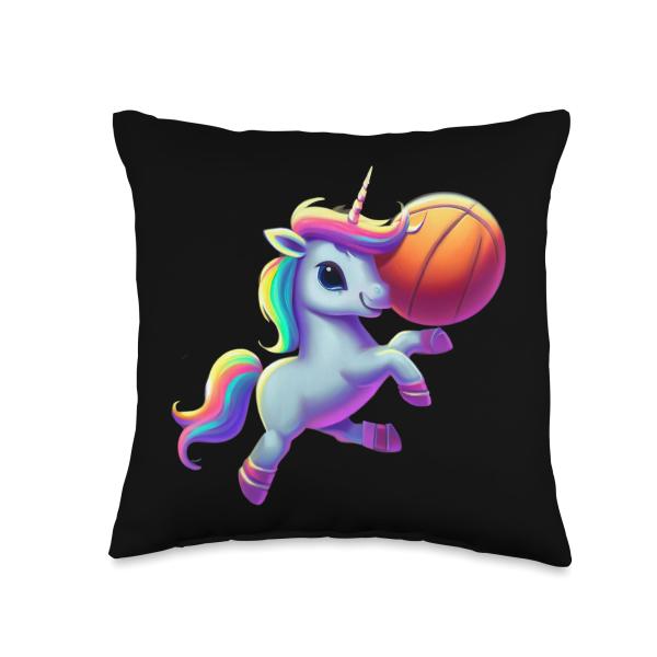 ・This design of a unicorn playing basketball is great for anyone who loves unicorns, playing or watching basketball, col...