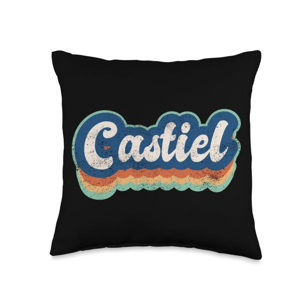 ・Is your dad named Castiel? Do you know someone called Castiel? This cute and funny distressed design with Retro vintage...