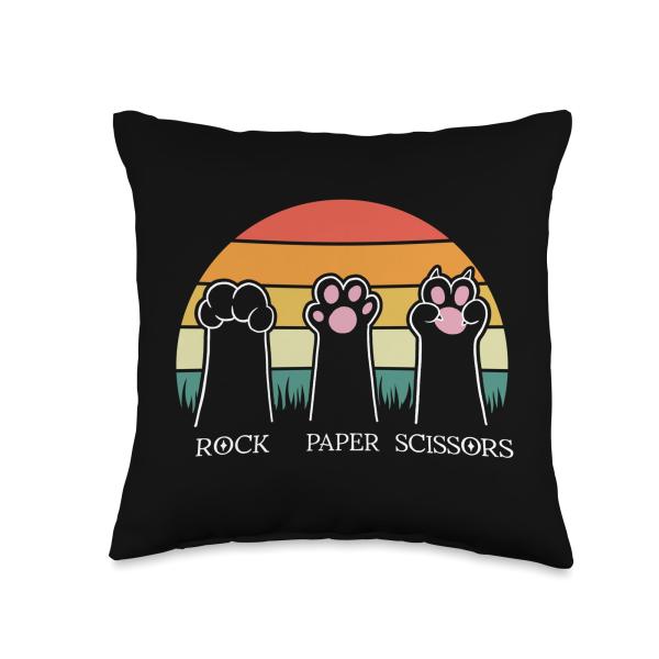 ・This retro rock paper scissors shirt is perfect for pet savers ＆ cat lovers who love funny cats ＆ cute kittens. A beaut...