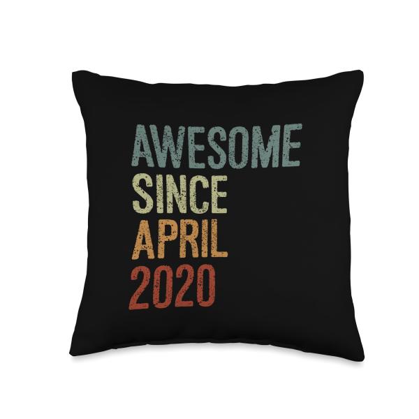 ・Birthday design. Embrace your journey of awesomeness with our Awesome Since April 2020 design. A unique celebration of ...