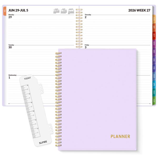 ・Plan Ahead 2026-2027: This academic planner 2026-2027 runs from July 2026 to June 2027, with extra monthly pages for Ma...
