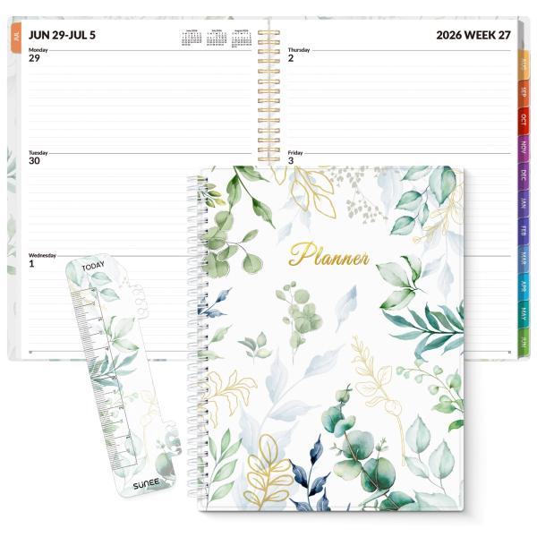 ・Plan Ahead 2026-2027: This academic planner 2026-2027 runs from July 2026 to June 2027, with extra monthly pages for Ma...