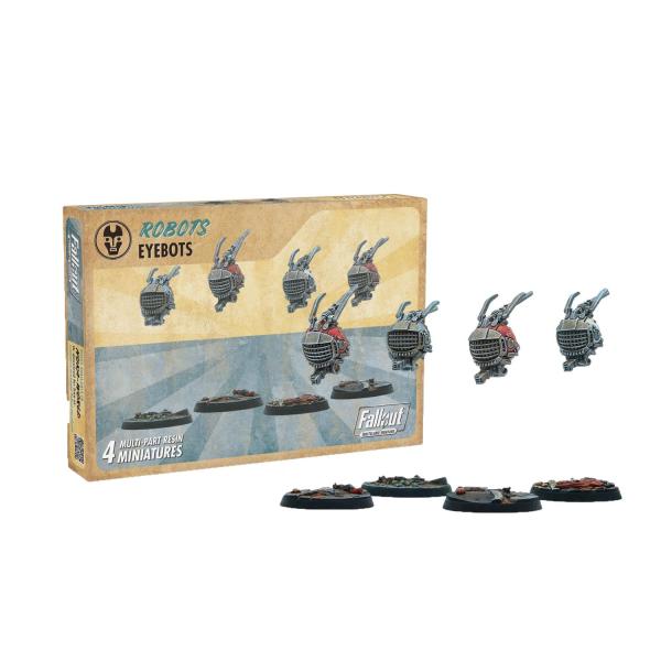 ・このミニチュアセットは、Fallout:Wasteland WarfareのNUKA WORLDウェーブの一部です。・このFallout:Wasteland Warfareセットには、32mmスケールの高品質マルチパーツ樹脂ミニチュア4個...