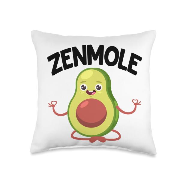 ・This Zenmole is for an avocado lover who loves to meditate. Great for a yoga instructor who really like avocados. A fun...