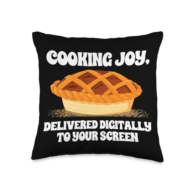 ・This Cooking Joy Delivered Digitally To Your Screen is for men and women into food blogging. Great for a foodie food bl...