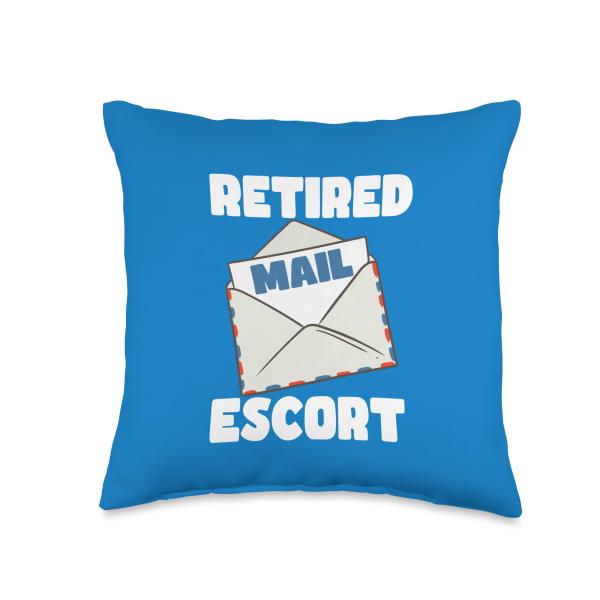 ・Retired Mail Escort Funny Quote Retirement Postal Worker. For a funny Postal Office Worker, letter mail carrier or lett...