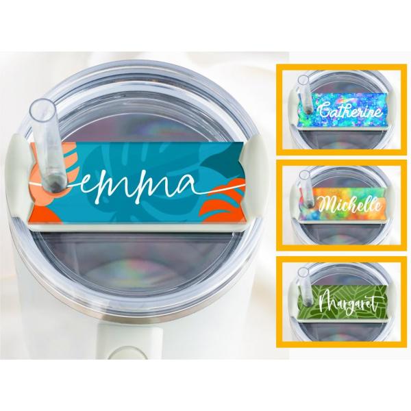 ・Custom Name Plate for Stanley Cup: Add a unique touch to your tumbler with these personalized Stanley Tumbler Name Plat...
