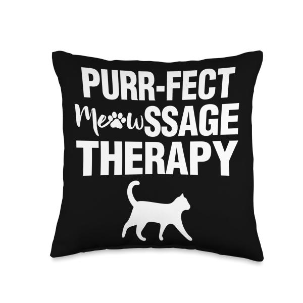 ・This Purr-fect Meowssage Therapy is for a cat lover or a cat owner into animal-assisted therapy. Great for an animal lo...