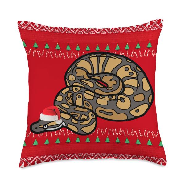 ・Any proud pet Snake mom or Ball Python dad will love this pet Snake Christmas design featuring a Santa Ball Python on a...