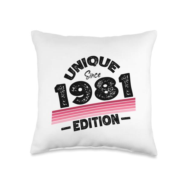 ・Unique Since 1981 Edition Birthday Vintage 1981. Great gift idea for the upcoming birthday party. The design is for all...