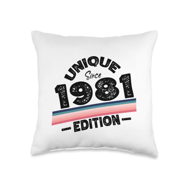 ・Unique Since 1981 Edition Birthday Vintage 1981. Great gift idea for the upcoming birthday party. The design is for all...