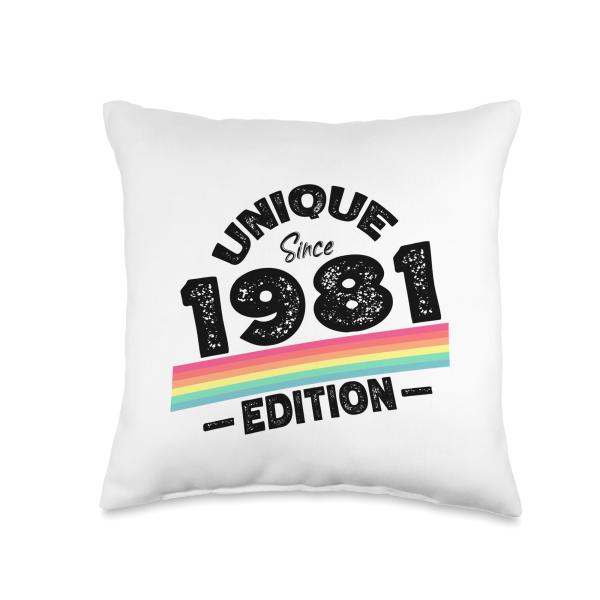 ・Unique Since 1981 Edition Birthday Vintage 1981. Great gift idea for the upcoming birthday party. The design is for all...