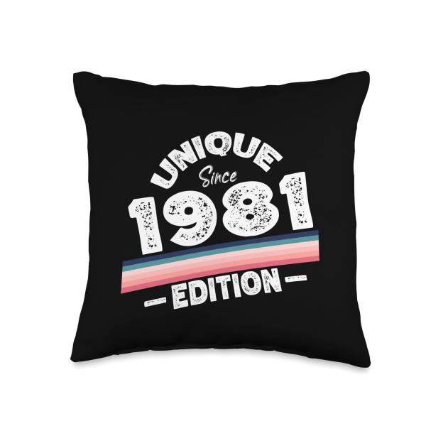 ・Unique Since 1981 Edition Birthday Vintage 1981. Great gift idea for the upcoming birthday party. The design is for all...